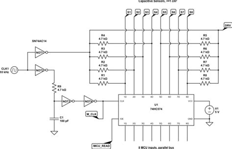 Multiplexer How To Make Fast Capacitive Touch Buttons Without A