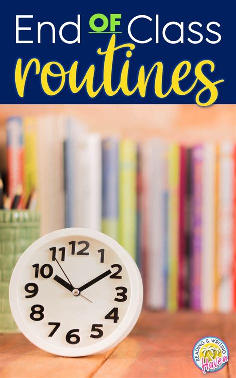 My Favorite End Of Class Routine Ideas Calming The Chaos