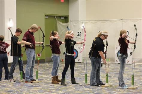 Archery Team Scores High At State The Mustang Moon