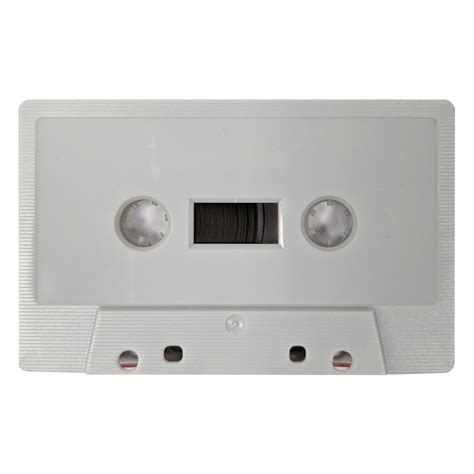 C90 Grey Blank Audio Cassette Tapes Retro Style Media