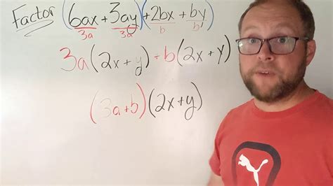 Factoring By Grouping Youtube