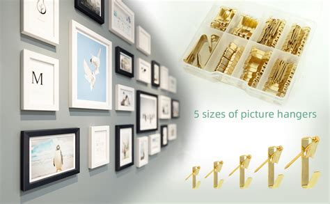 Picture Hanging Kit ， 10 100lbs Heavy Duty Picture Hangers ，140pcs