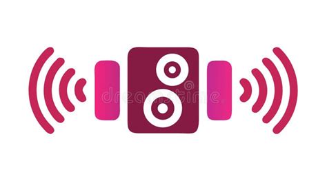Speaker System Icon Audio And Sound Output Vector Design Generative