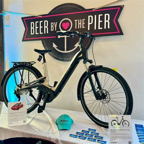 Beer By The Pier Silent Auction Bianchi E Vertic C Type Deore 10sp