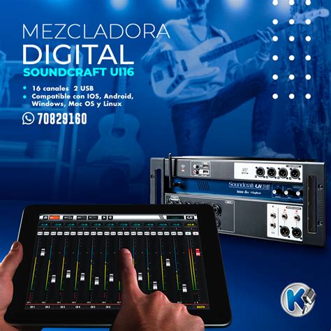 Karaoke En Casa El Mezclador Digital Soundcraft Ui16