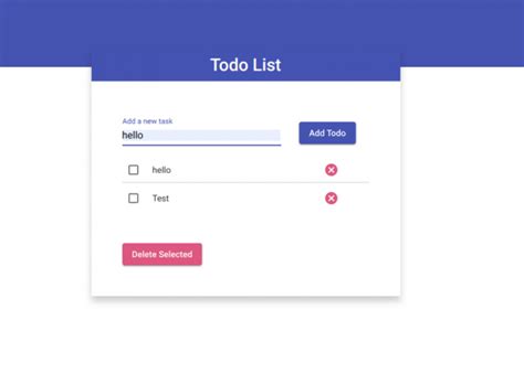 How To Create Todo List In Angular