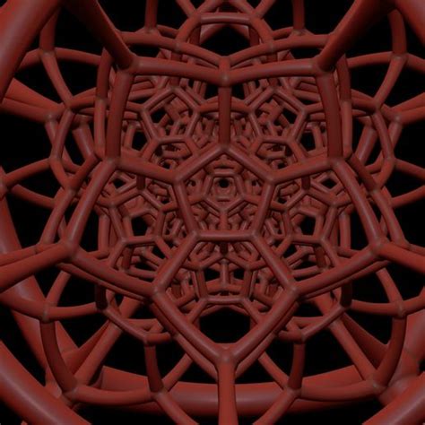 Polychora 120 Cell A 4 Dimensional Shape In Your Hands Cults3d 3d