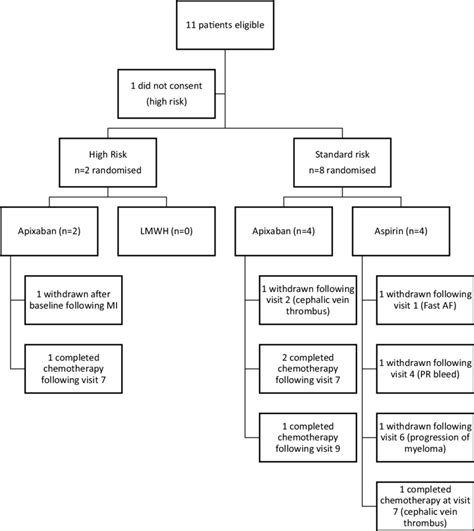 Assignment Of Patients And Outcomes Download Scientific Diagram