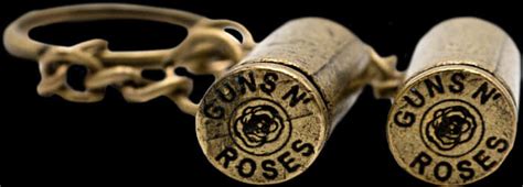Download Guns N Roses Bullet Logo Keychain