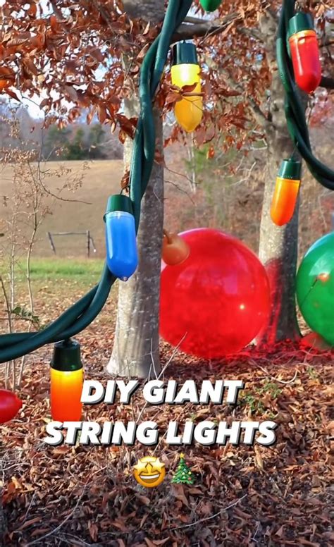 Mary Beth Wilhelm On Instagram Diy Giant Set Of String Lights 🤩