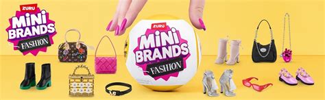 Mini Brands Fashion 2 Pack Series 3 By Zuru Real Miniature Fashion Brands
