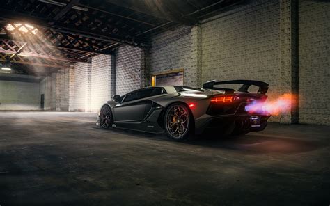 1920x1200 Lamborghini Aventador Svj Back Fire 1080p Resolution Hd 4k