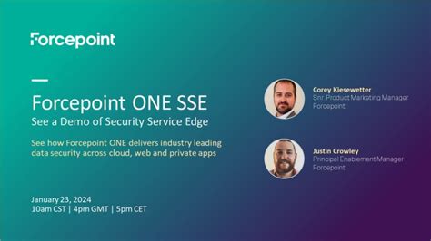 Forcepoint On Linkedin Forcepoint One Sse See A Demo Of Security