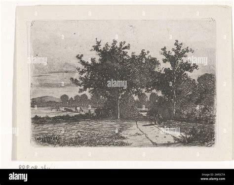 Landweg Jan Heppener C 1841 1898 Print The Hague Paper Etching