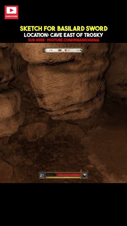 Basilard Sword Sketch In Hidden Cave Kcd2 Shorts Youtube