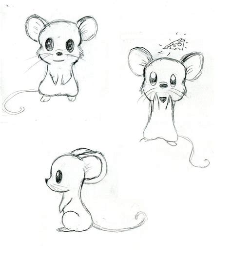 Cute Mouse Drawing