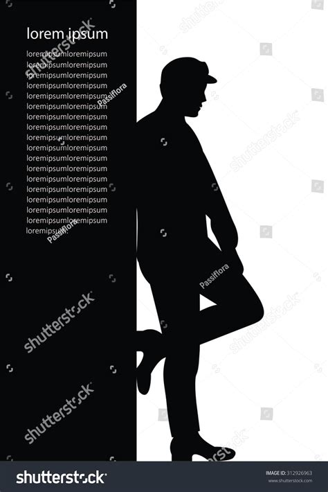 552 Men Leaning On Wall Stock Illustrations Images And Vectors