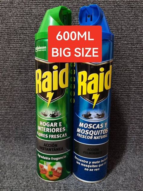 Raid Mosquito Insecticide Spray 600ml Lazada Ph