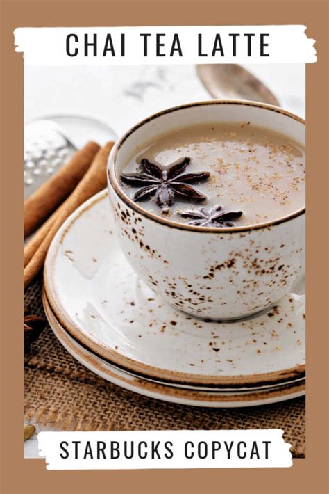 Chai Tea Latte Starbucks Chocolate Chai Tea Latte Starbucks Inspired