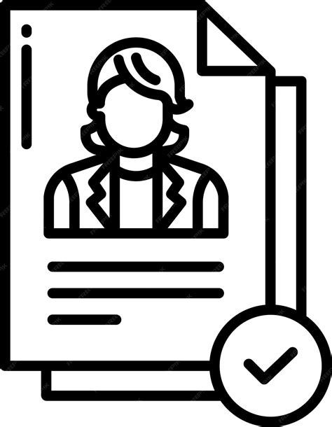 Premium Vector Declaration Document Outline Vector Illustration