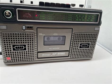 Sharp Gf 8080 Boombox Cassette Player Portable Radio Catawiki