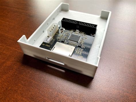 35 Floppy Drive Bay Sd To Ide Hard Drive Carrier Adapter 40 Pin Ebay
