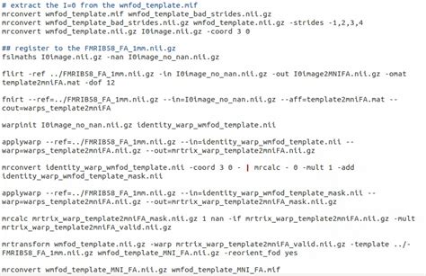 mrtransform error error mrtrix3 community