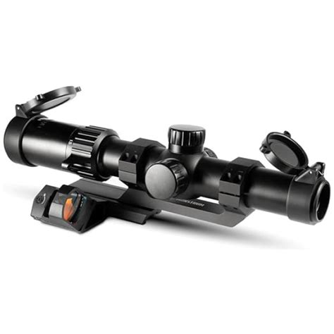 Monstrum Ladon 1 6x24 Lpvo Rifle Scope With Ghost Crs 45 Degree Canted