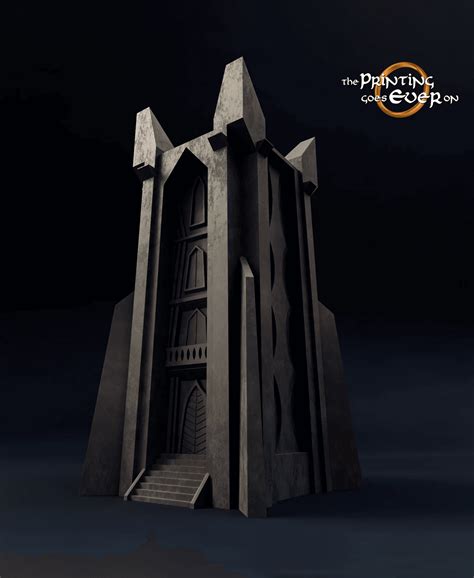 Wizards Tower 3d Model By Theprintinggoeseveron On Thangs