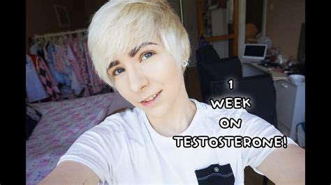 Im One Week On Testosterone Jack Pendragon Youtube
