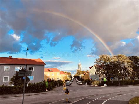 Fall Rainow Stock Image Image Of Tree Street Country 277204865