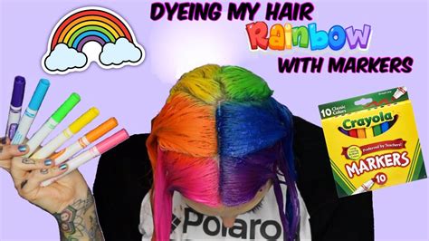 How To Dye Your Hair With Markers Video At Terry Summers Blog