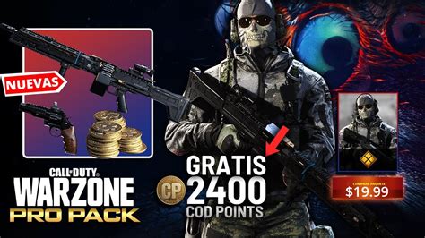 Paquete De Operador Para Ghost Warzone Pro Pack Para Warzone 2400