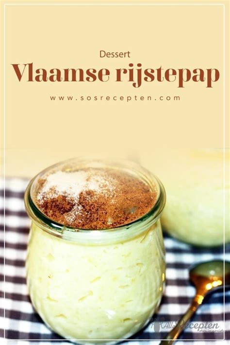 Vlaamse Rijstepap Recipe Thermomix Desserts Dessert Cake Recipes Desserts