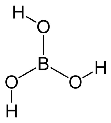 Difference Between Borax And Boric Acid Definition Chemical Data