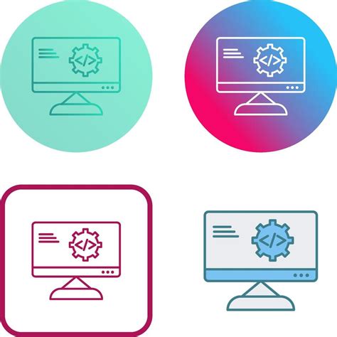 Unique Code Optimization Icon Design 45541476 Vector Art At Vecteezy