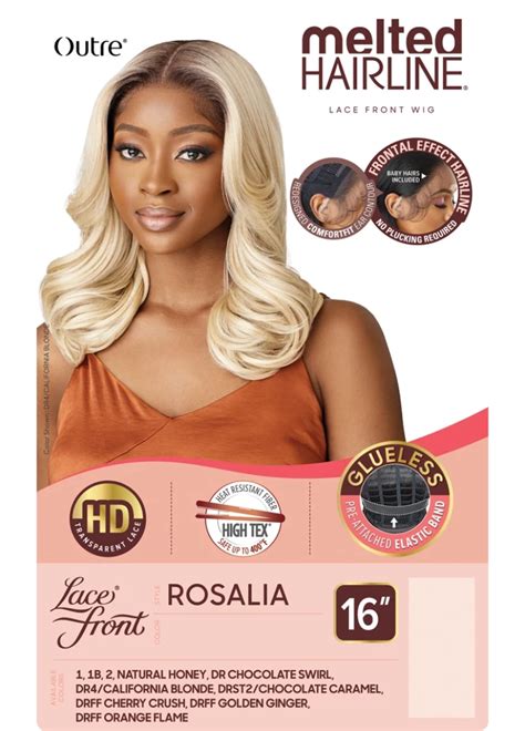 Outre Melted Hairline Synthetic Glueless Hd Lace Front Wig Rosalia