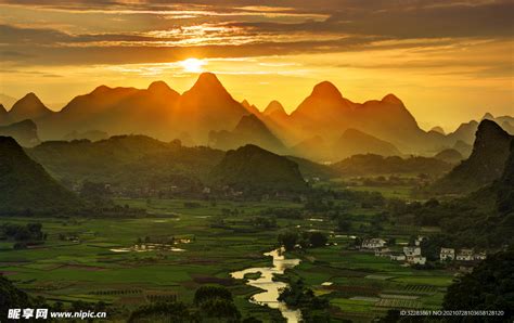 田野风光摄影图其他自然景观摄影图库昵图网