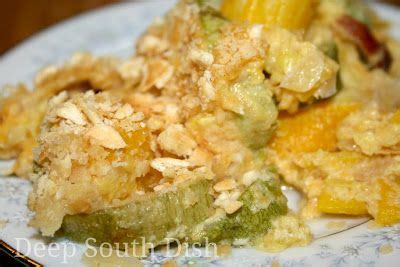 Summer Squash Casserole With Bacon Recipe Deep South Dish Squash