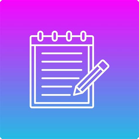 Premium Vector Notepad Icon Premium Vector Notepad Icon