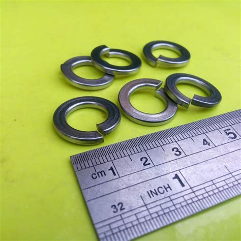 Ring Per M16 Putih Ring Baut Kunci 24 Ring Per Galvanis M16 Ring Per M16 Galvaniz Ring
