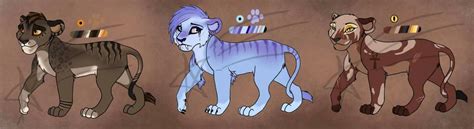 Cub Designs 1 And 3 Open By Ishiraistaken On Deviantart