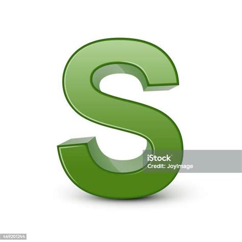 Huruf Hijau 3d S Ilustrasi Stok Unduh Gambar Sekarang Huruf S Ruang Tiga Dimensi Alam Istock