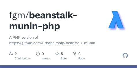 GitHub Fgm Beanstalk Munin Php A PHP Version Of Https Github Urbanairship Beanstalk Munin