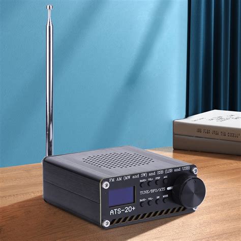 Ats 20 Si4732 Receptor De Rádio De Todas As Bandas Bateria Embutida Fm Am Mw And Sw Ssb Lsb Usb
