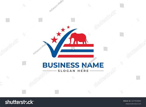 Political Campaign Logo Design Election Voting Stock Vector Royalty