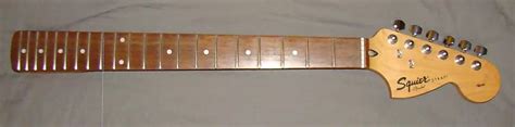 Squier Strat Neck 2004 Indonesia Reverb
