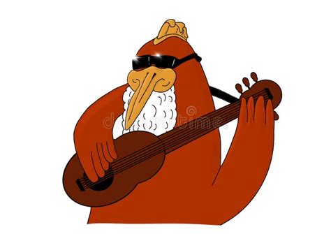 Chicken Guitar Stock Illustrations 471 Chicken Guitar Stock