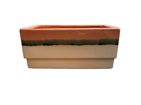 Metro Pink Rectangular Ceramic Pot Niagara Fresh Market