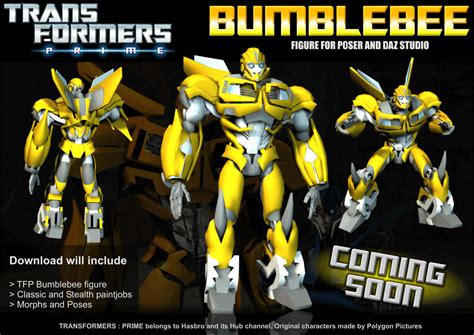 3d Tfp Bumblebee Coming Soon By Razziembessai On Deviantart